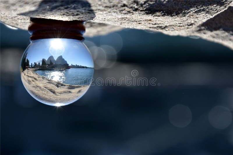 Close-Up of Marble with Reflection Editorial Stock Photo - Image of ...