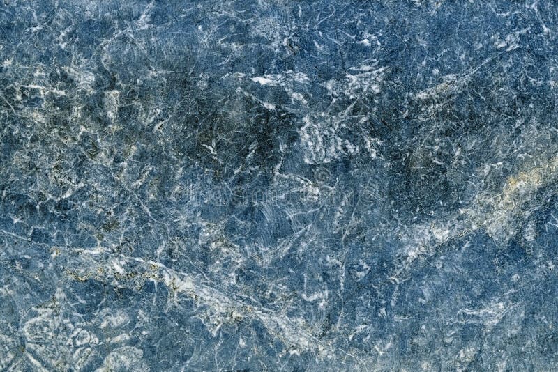 Close-up of a Marble Slab in Blue Stock Image - Image of crystal ...