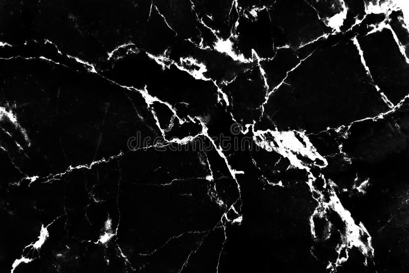 Marble Texture with Abstract Vein Patterns on Black and White Old ...