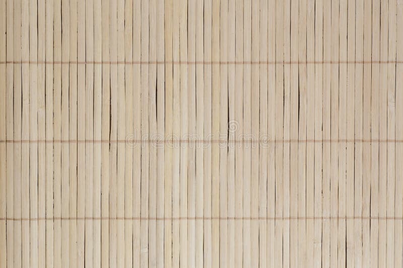 Close Up of Mat Made of Bamboo Sticks Stock Image - Image of dish ...