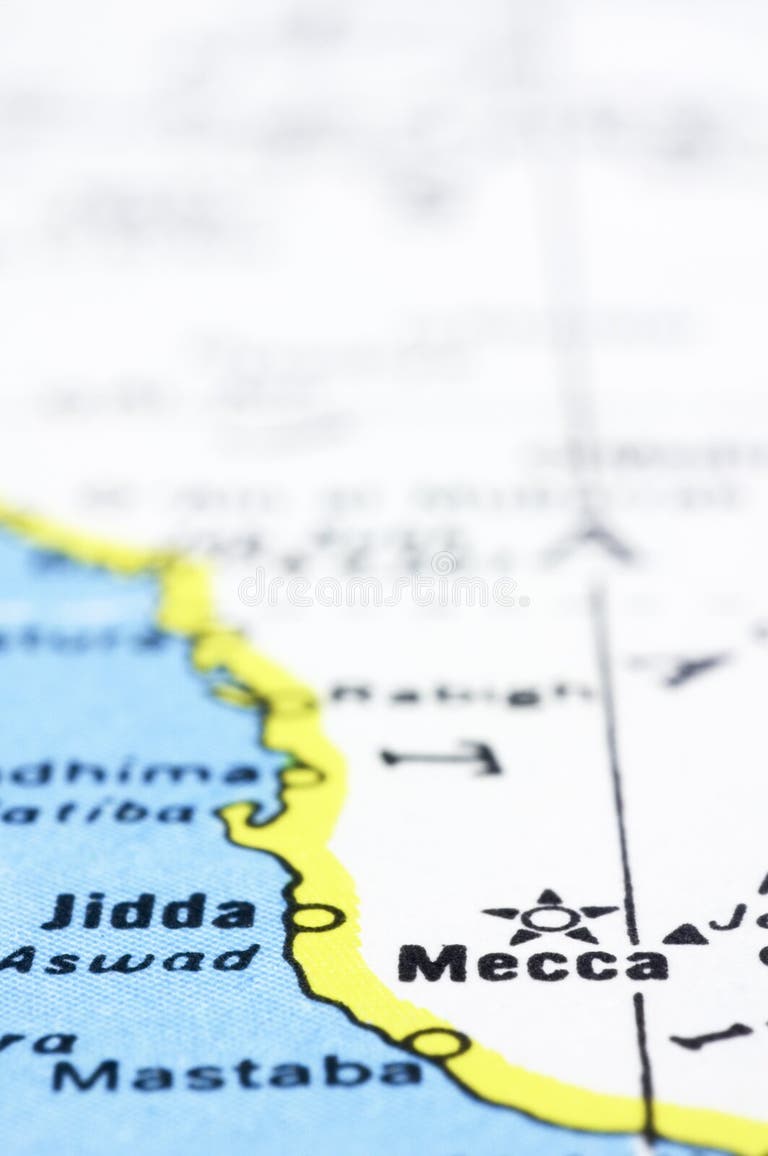 Mecca Saudi Arabia Map Stock Photos - Free & Royalty-Free Stock Photos ...