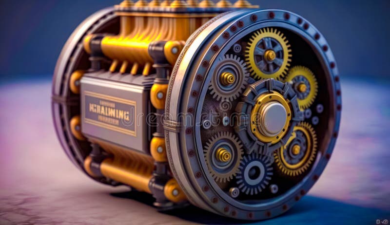 Close Up of Mechanical Device on Table. Generative AI Stock ...