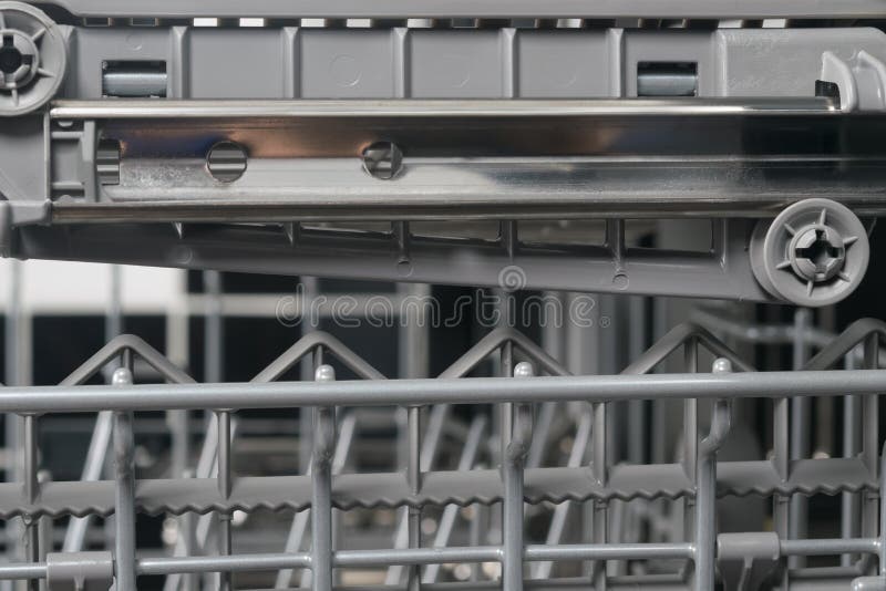 Close-up of the Mechanisms of the System Extensions Mesh Drawer ...