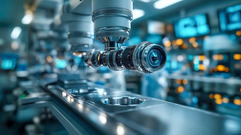 Close-up of a Medical Camera in a Modern Operating Room Stock Image ...
