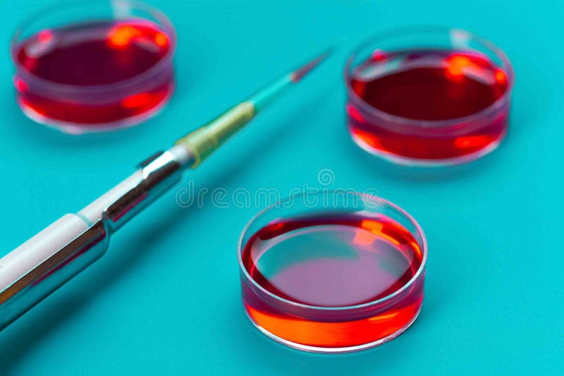 A Close-up Medical Test in a Laboratory Setting Stock Image - Image of ...