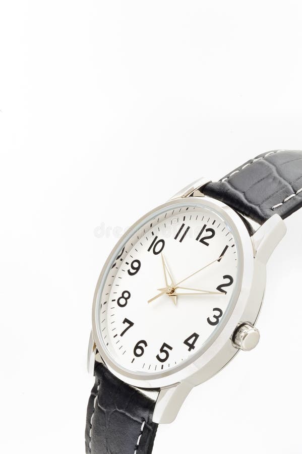 Close-up of men s watch stock image. Image of instrument - 18269797