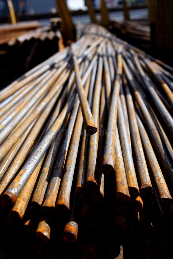 Close up of metal bars stock image. Image of shape, solid - 52116667