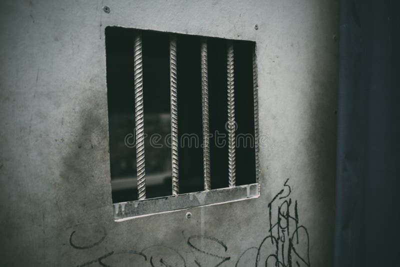 Close Up Metal Cage Door stock photo. Image of capture - 78329468