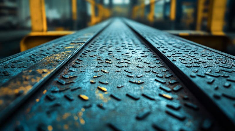 Close-up of a Metal Element in Production Stock Image - Image of ...
