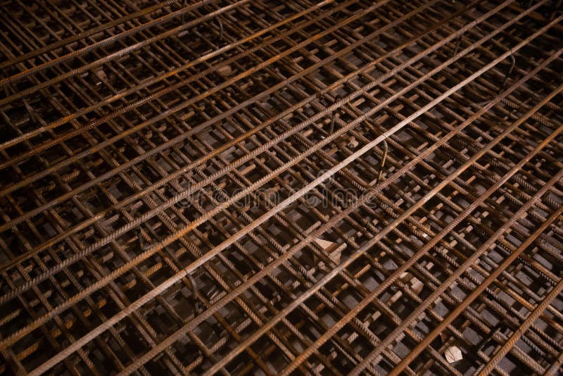 Close-up of a Metal Grate Covered with Rust Stock Image - Image of ...