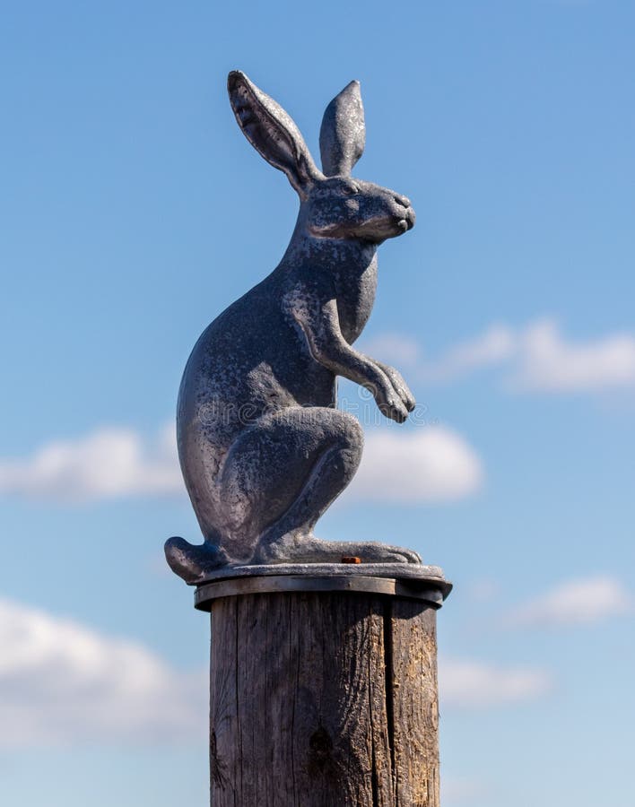 Close-up of a Metal Monument To a Hare Editorial Photo - Image of paul ...
