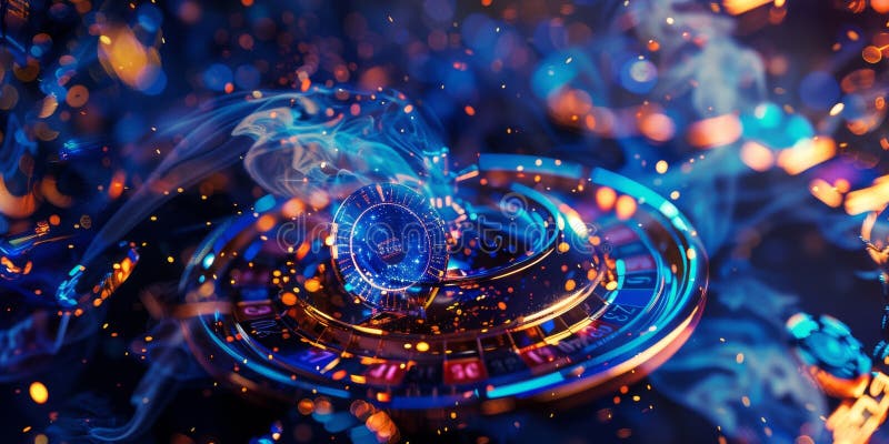 Close Up of Metal Object with Background Lights Stock Photo - Image of ...