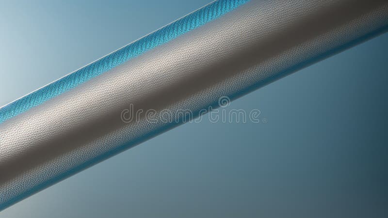 A Close Up of a Metal Pipe stock illustration. Illustration of detail ...