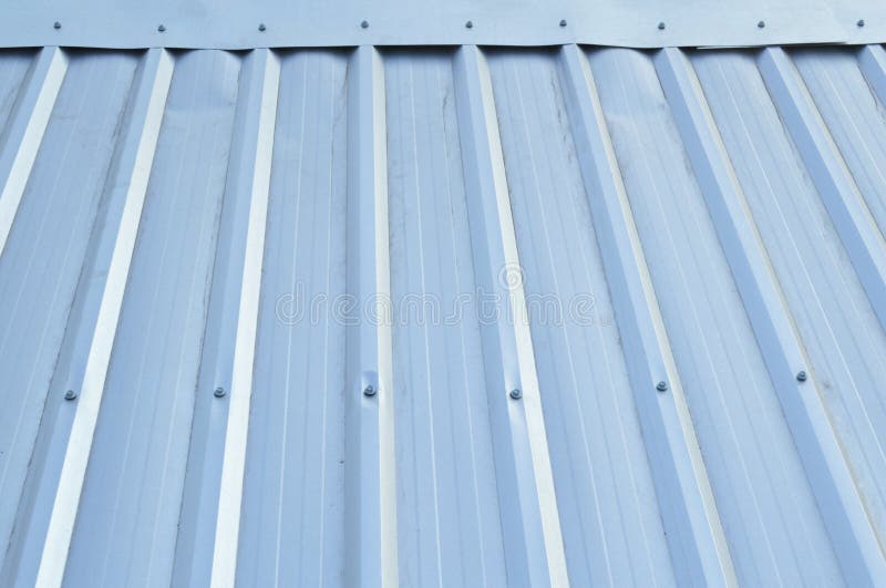 Close Up Metal Roof Texture Background Stock Image - Image of steel ...