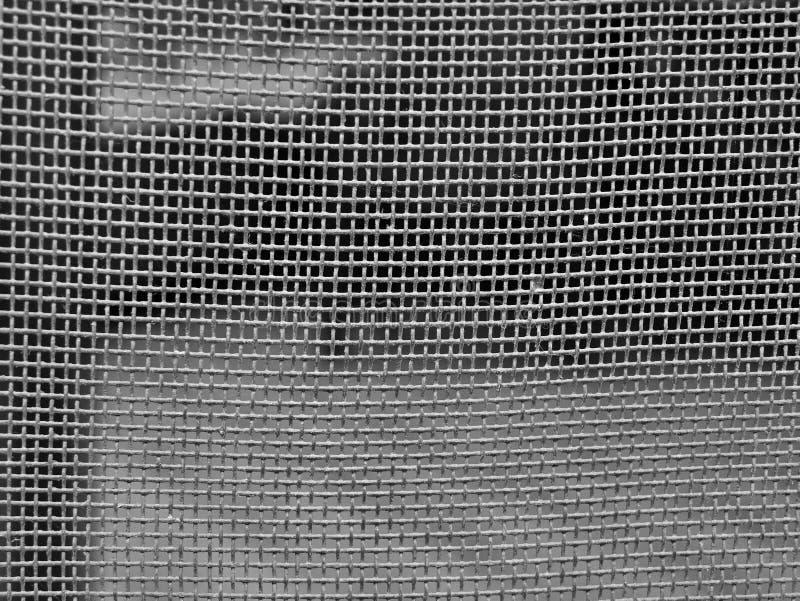 Close-up of a Metal Wire Mesh Screen with a Grid Pattern. Stock Image ...