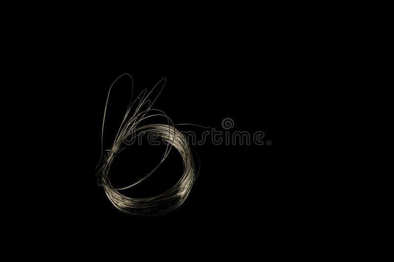 Close-up of metal wire stock image. Image of isolated - 138415365