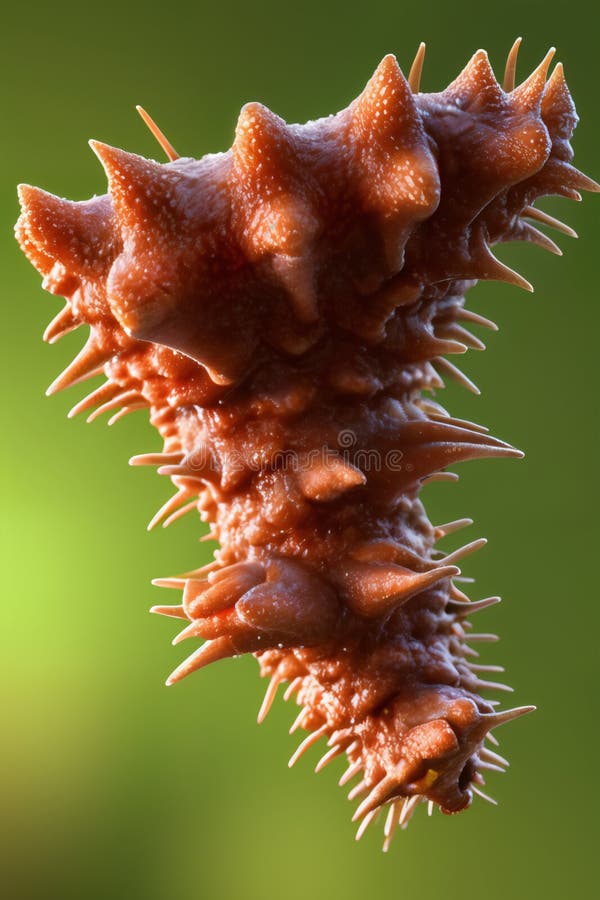 Close Up of a Micro Insect, a Kind of Parasite, Under Microscope ...