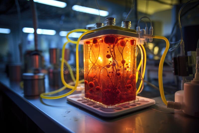Close-up of a Microbial Fuel Cell in a Laboratory Setting Stock Image ...