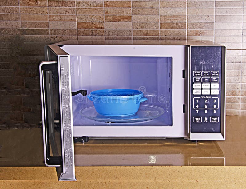 Microwave oven stock photo. Image of modern, digital - 254931360