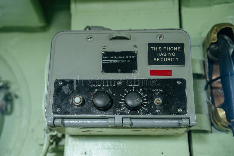 Military Phone Unit with No Security Label Editorial Image - Image of ...