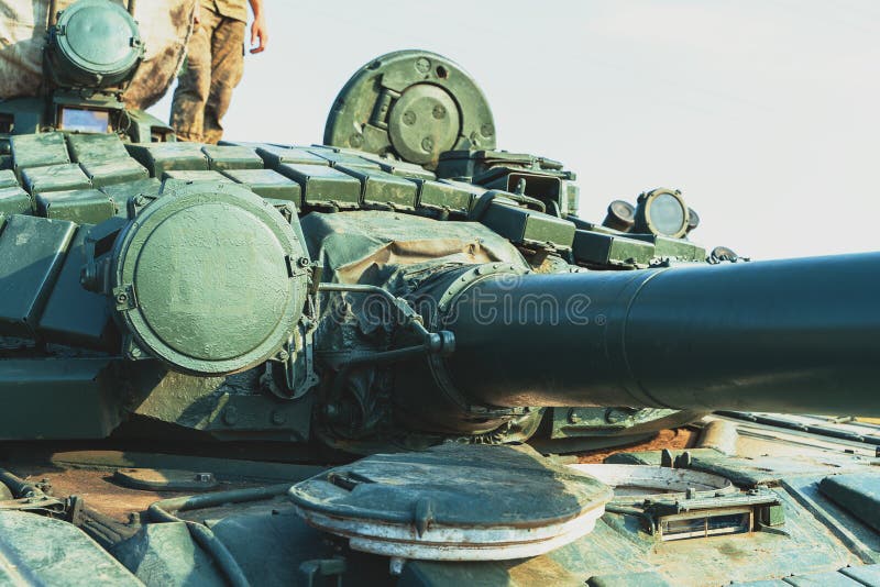 Panzer of front. stock image. Image of technology, real - 21144083