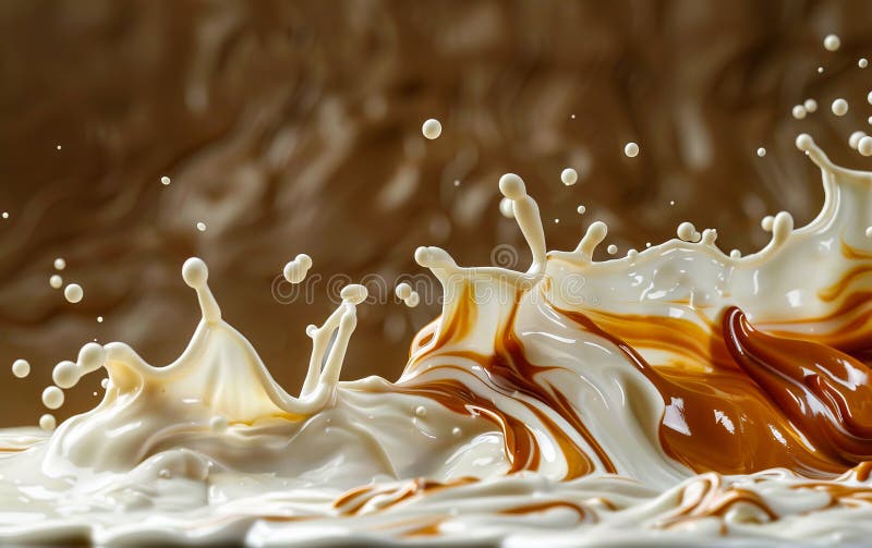 Chocolate Bar Splashing in Melted Chocolate Stock Image - Image of ...