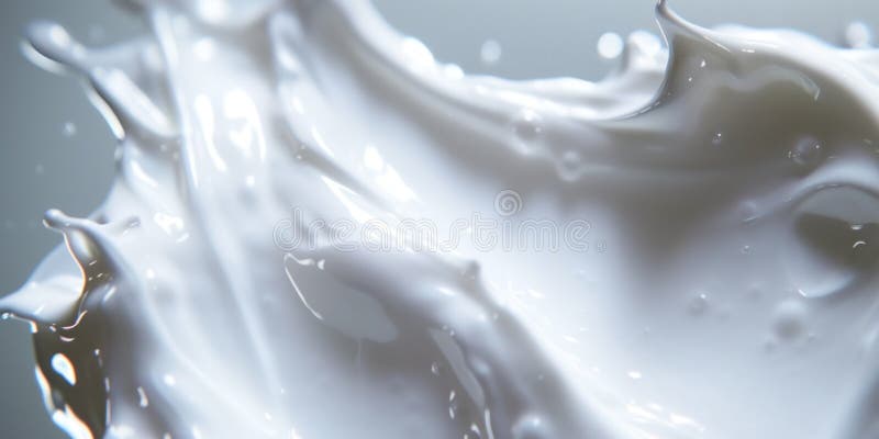 Close-Up of a Milk Splash stock image. Image of liquid - 308943293