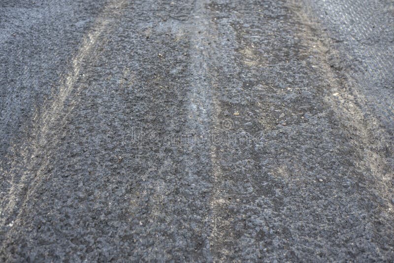 Close-up of the Milled Surface of a Road Stock Photo - Image of milled ...