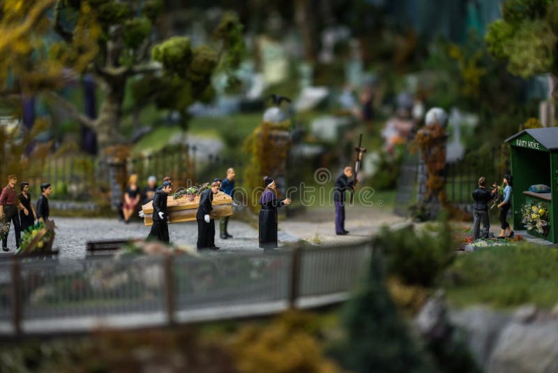 Close Up of Miniature World Stock Photo - Image of close, human: 91467216