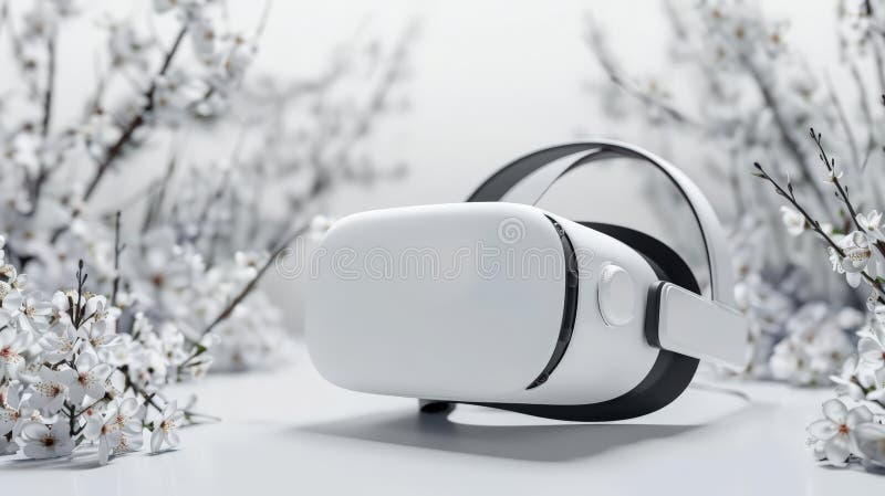 Closeup Minimal Style of AIpowered Virtual Reality Therapy Session in a ...