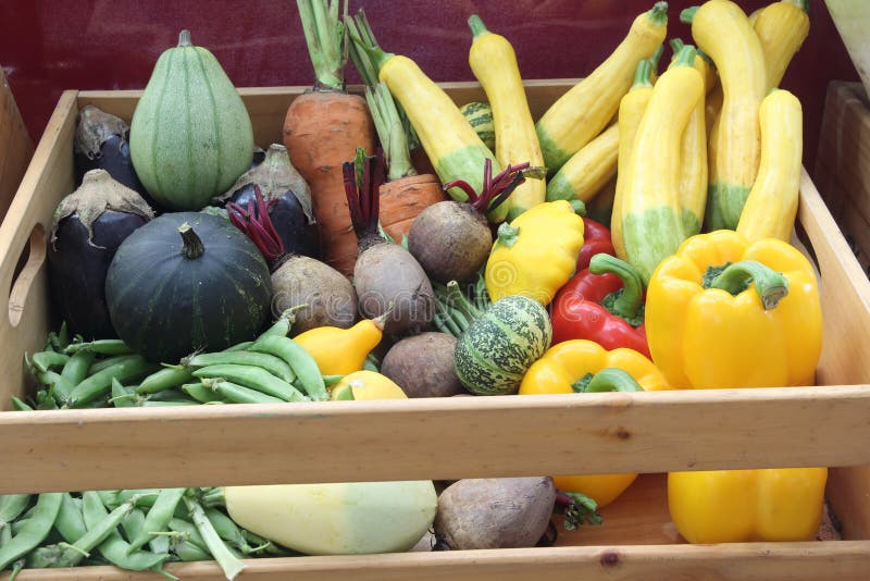 Close Up Mixed Fruit and Vegetable Stock Image - Image of chiang ...