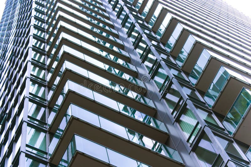 Close Up of Modern Building Stock Image - Image of growth, texture: 8264955