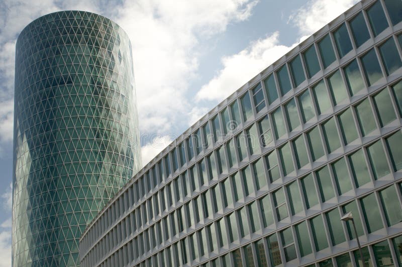 Close Up of Modern Building Architecture Stock Image - Image of window ...