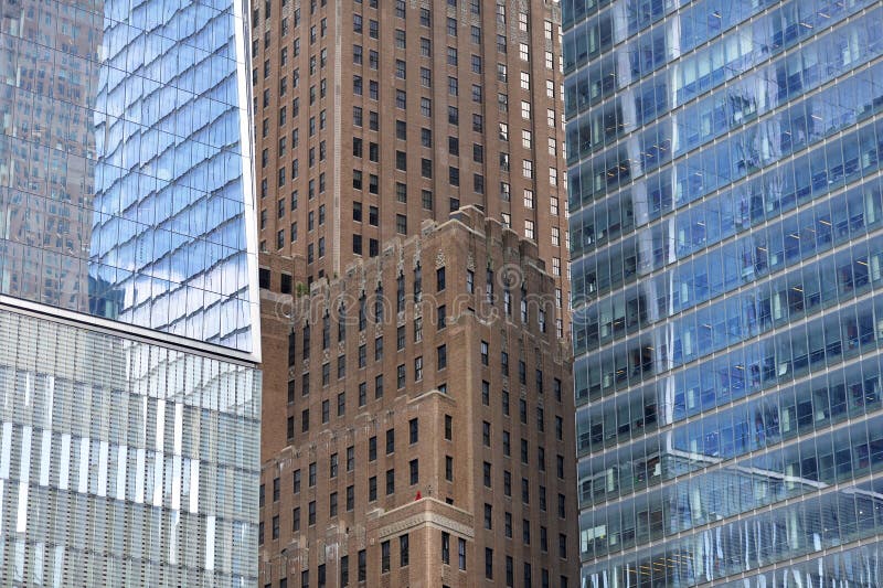 Close Up Modern Buildings in the City Stock Photo - Image of high ...