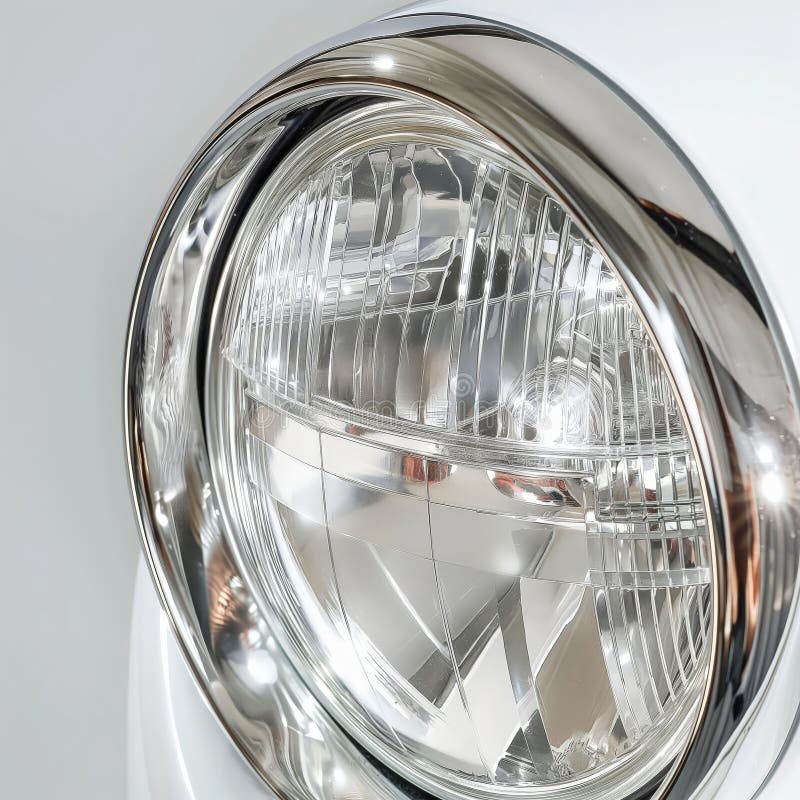 Close-up of a Modern Car Headlight Stock Image - Image of ...