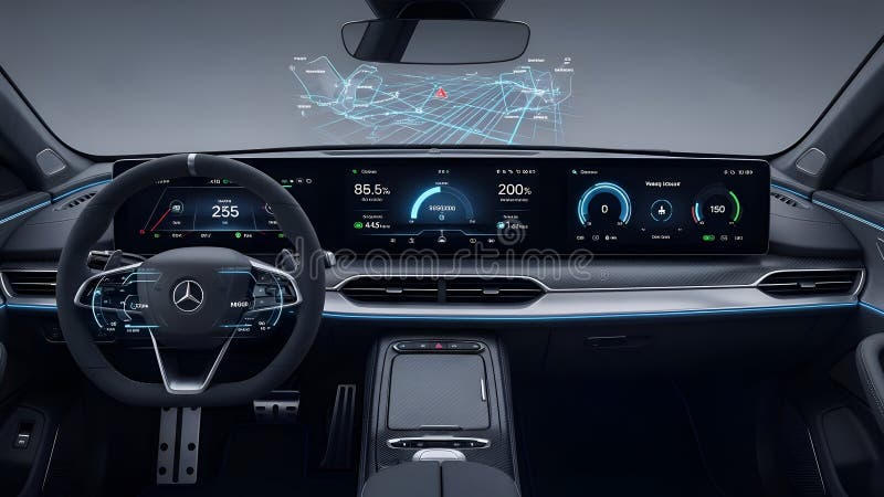 Interior Digital Dashboard Stock Illustrations – 8,291 Interior Digital ...