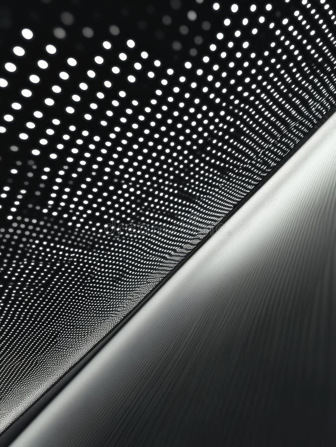 Close Up of Modern Ceiling with Dots and Slits Stock Image - Image of ...