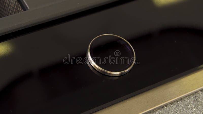 Close Up of a Modern Induction Stove Control Panel. Household Utensils ...