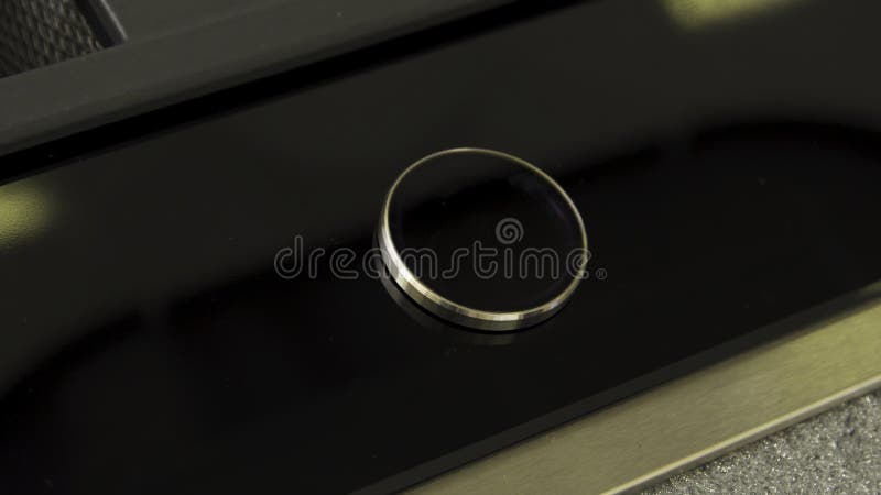 Close Up of a Modern Induction Stove Control Panel. Household Utensils ...