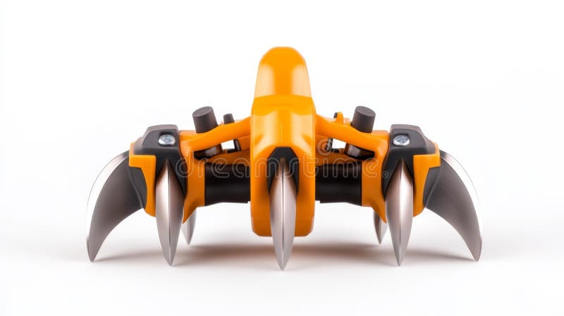 Close-up of a Modern Mechanical Claw Tool with Sharp Blades Stock ...