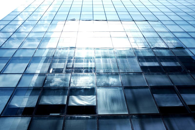 Close-Up Modern Office Building.building with Copy Space Stock Image ...