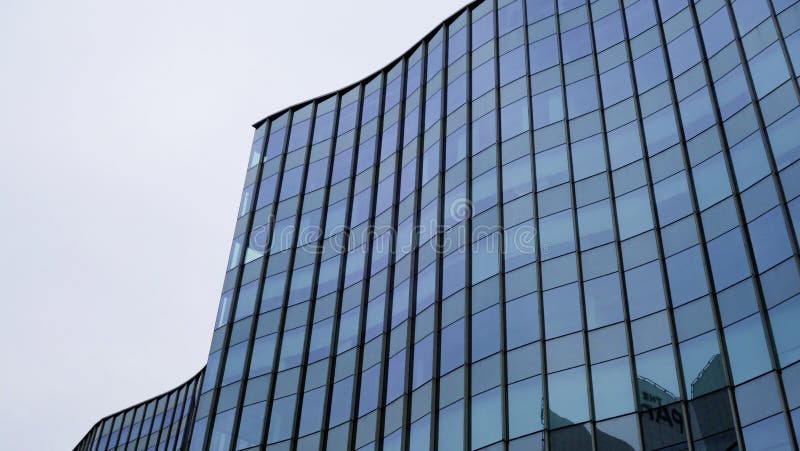 Close-Up Modern Office Building.building with Copy Space Stock Photo ...