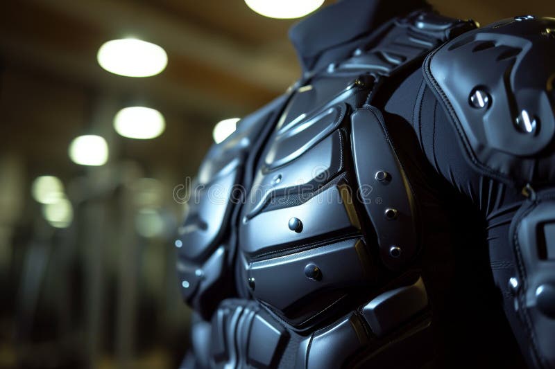 Close-up of Modern Tactical Body Armor Stock Illustration ...
