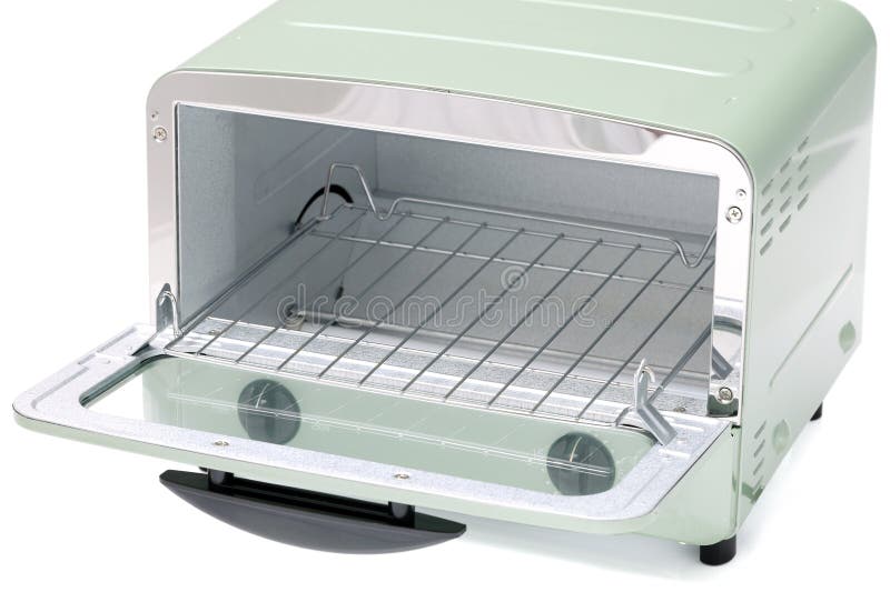 Close-up of a Modern Toaster Oven with Dials Stock Photo - Image of ...