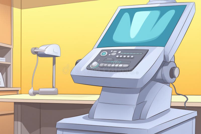 Close-up of Modern Ultrasound Machine in a Clinic Stock Image - Image ...