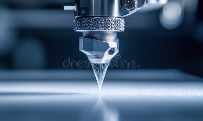 Precision Waterjet Cutting stock photo. Image of industry - 367821852