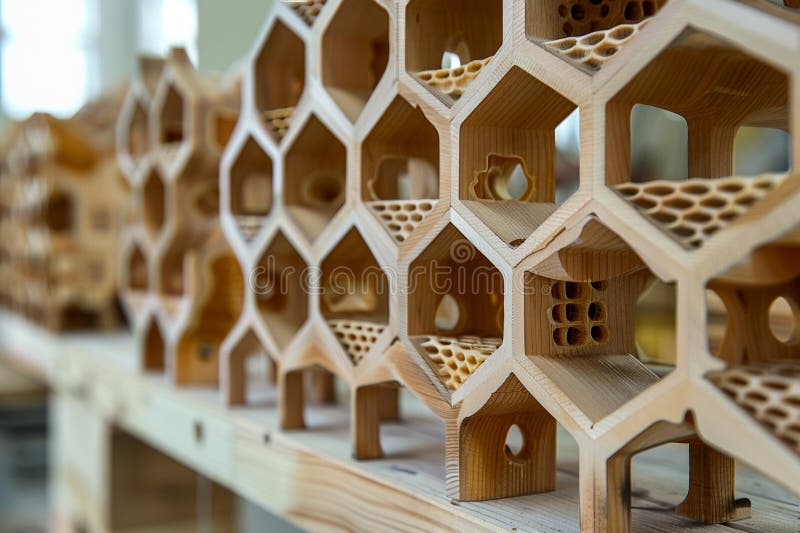 Close-up of a Modular Construction Interface, Demonstrating the ...