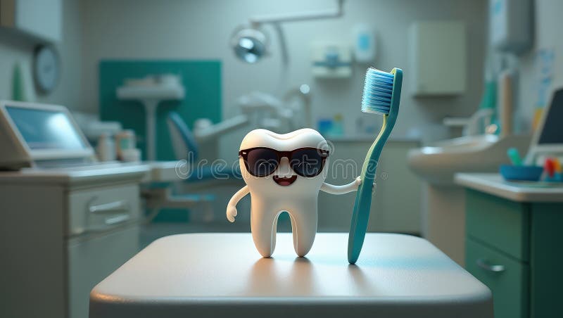 Close-up of Catroon Molar Incisor Standing on the Doctors Table Stock ...