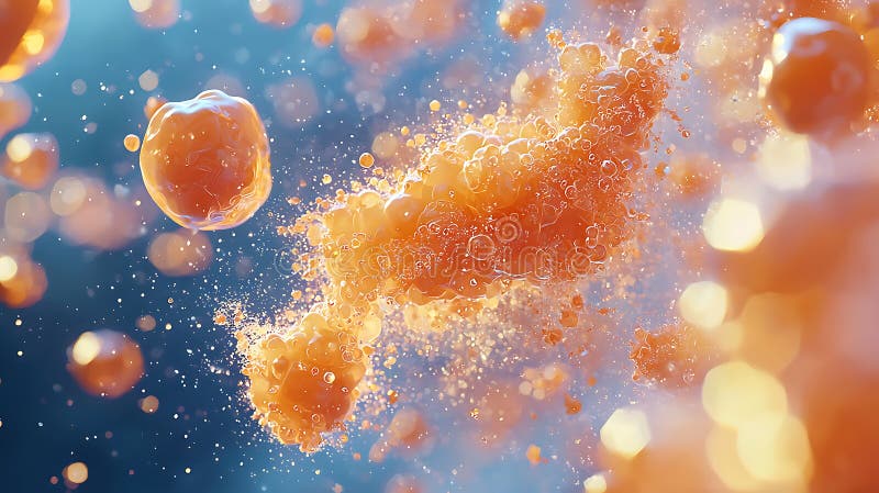 Molecular Breakdown Visualizations Stock Illustrations – 2 Molecular ...