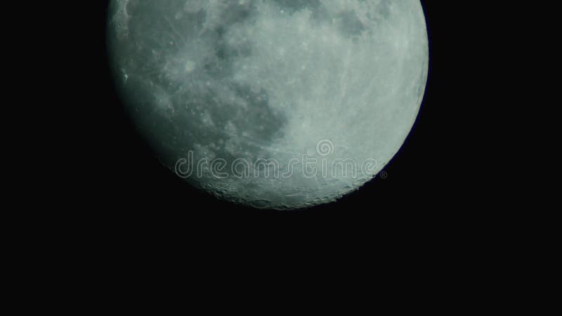 Close-up of the Moon S Surface with Craters and Mare. Astronomy and ...